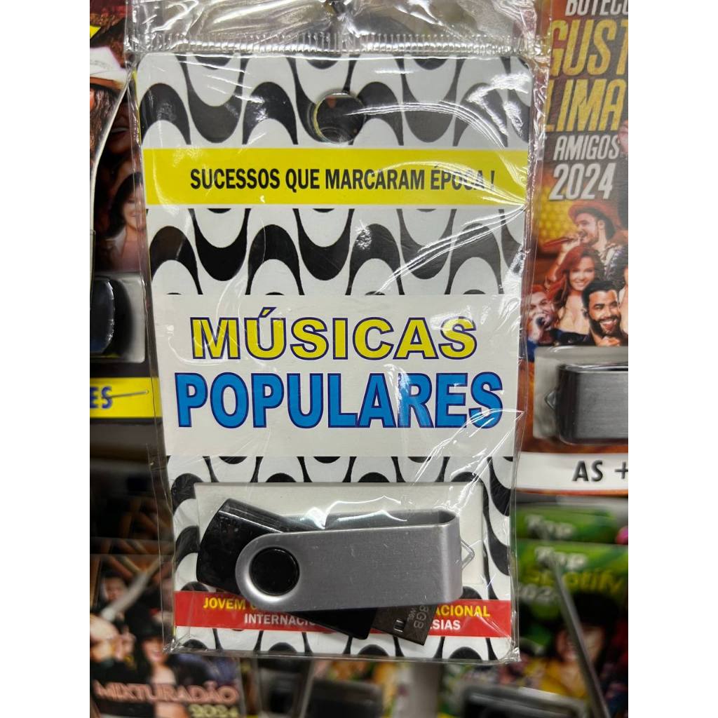 Pen Drive Gravados Com Musicais: Tem vários géneros musicais 100% ...