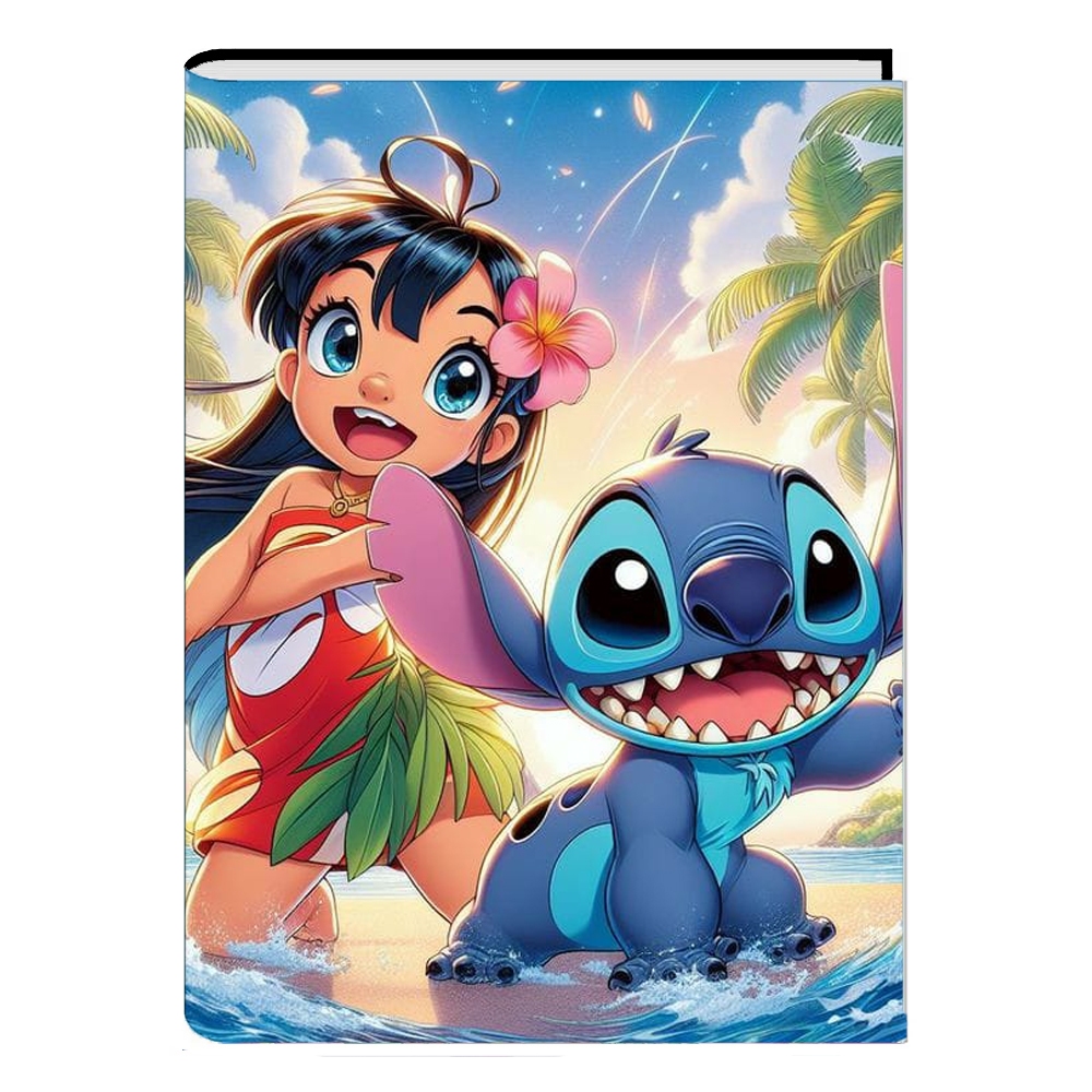 Caderno Lilo Stitch Brochura Grande Escolar | Shopee Brasil