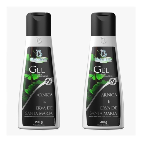 Kit Gel Arnica + Erva de Santa Maria 200g Bio Instinto – Alívio ...
