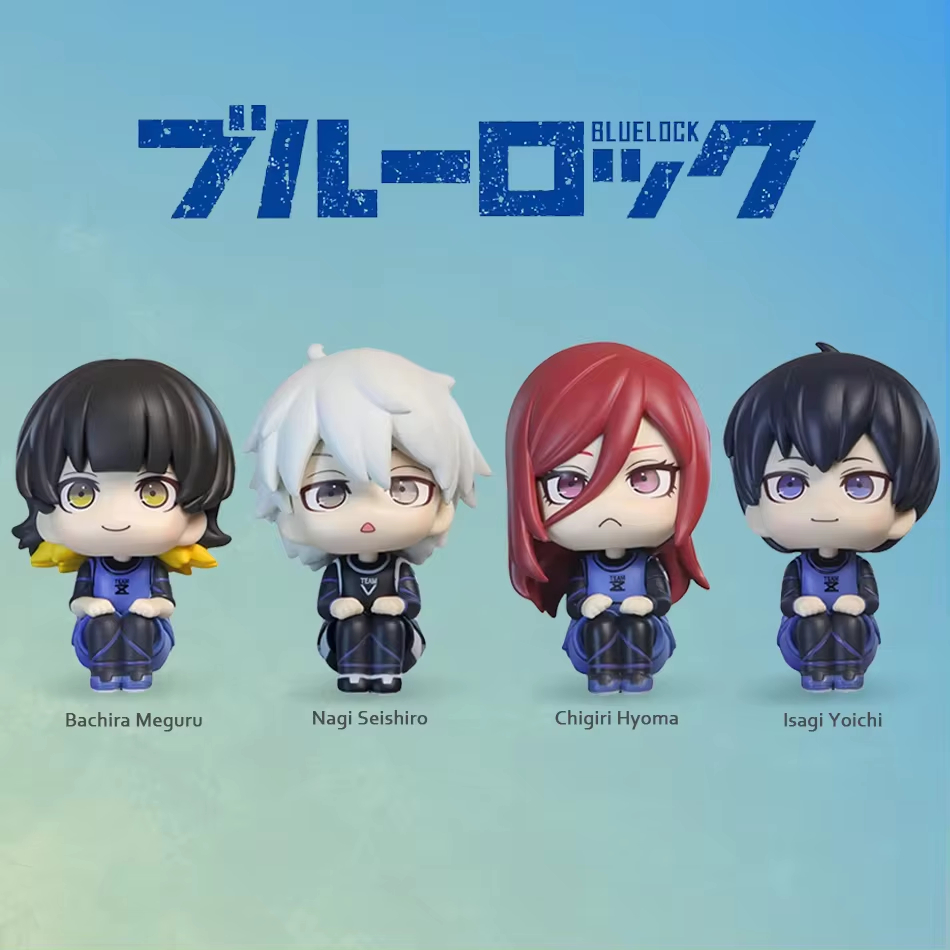 Blue Lock Sentado Action Figure | Shopee Brasil