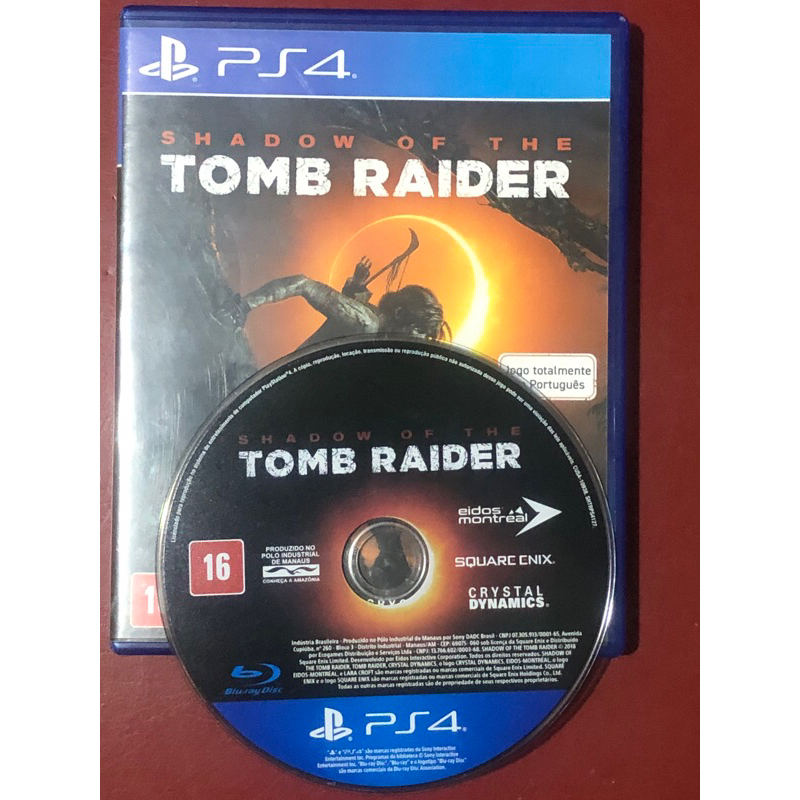 Shadow of the tomb raider ps4 (seminovo) | Shopee Brasil