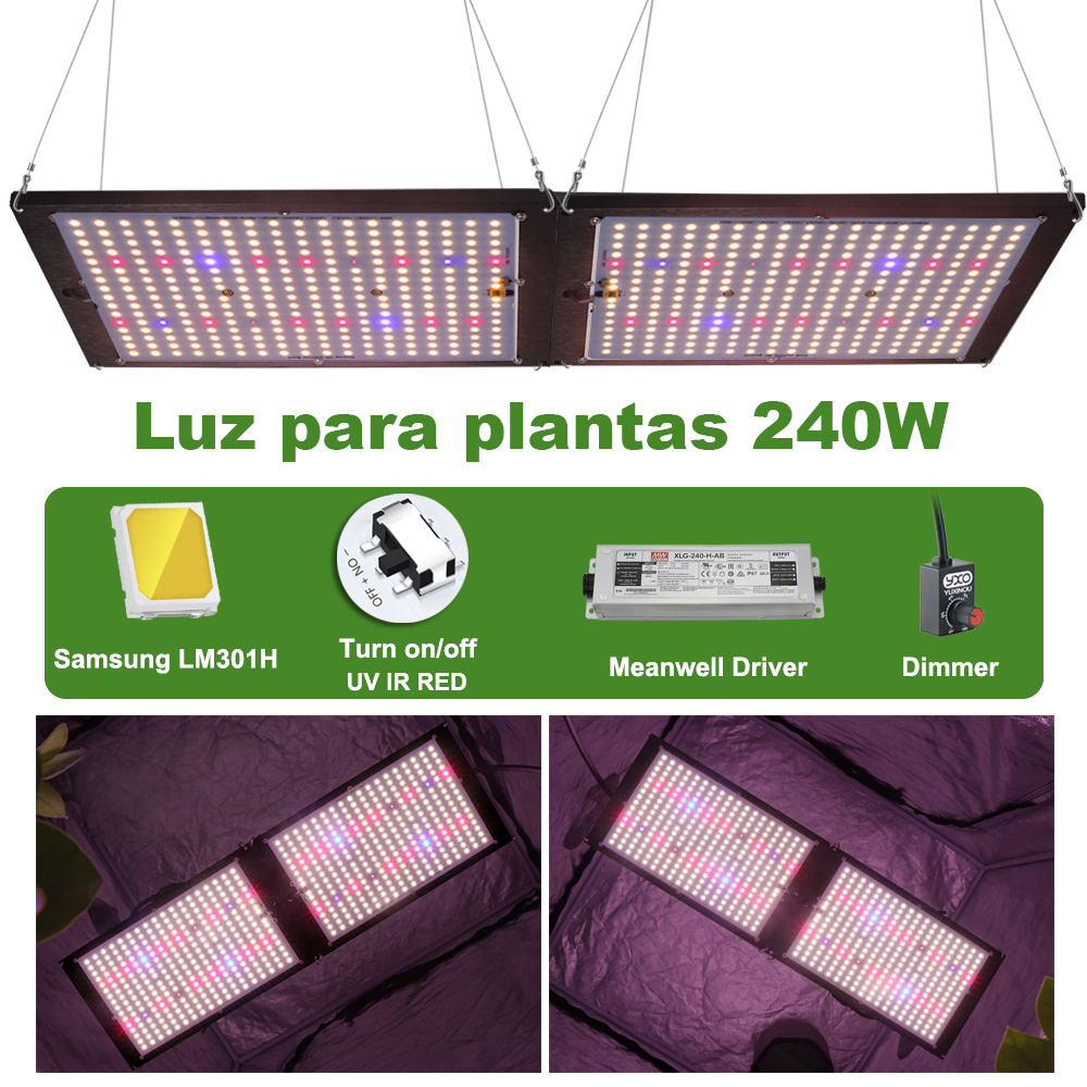 Samsung LM301h Quantum Grow Light Lamp, Espectro Completo, Placas ...