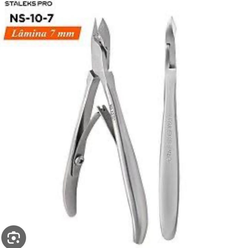 Alicate Cutícula Staleks Pro Profissional Smart 10 Ns-10-7 manicure unha | Shopee Brasil