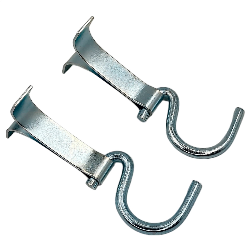 Par de Gancho Armador de Rede Reforçado de Chumbar na Parede Aço ...