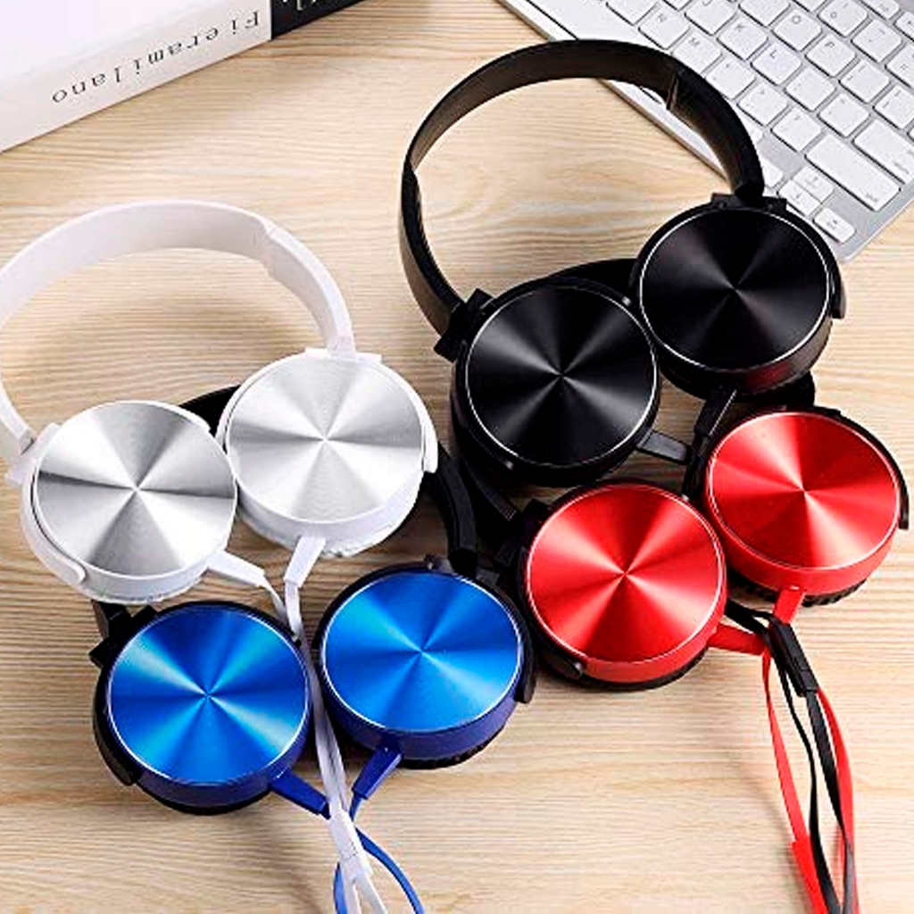 Fone De Ouvido Headphone Estéreo Com Fio P2 Para Celular Computador ...