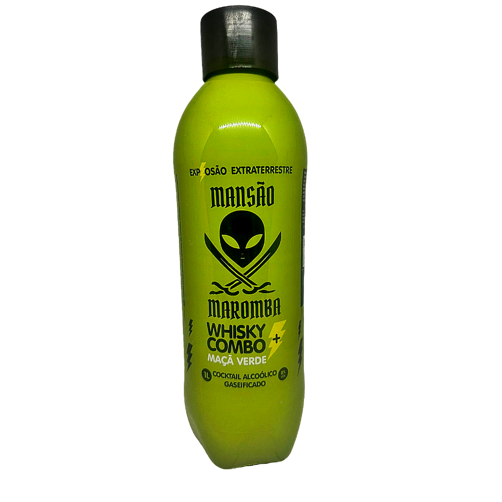 Bebida Mansão Maromba Whisky + Maça Verde 1 Litro | Shopee Brasil