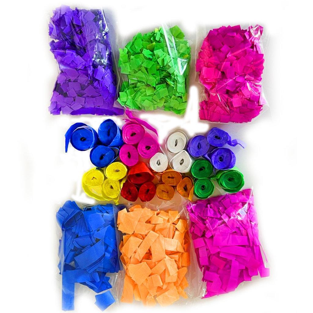 Papel Picado 1kg Seda Serpentina ou Floquinho - Sky Paper | Shopee Brasil