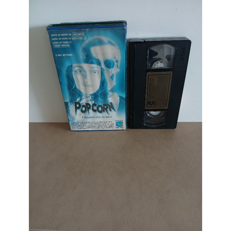 Fita Vhs PopCorn O Pesadelo Está de Volta - Original - Raro | Shopee Brasil