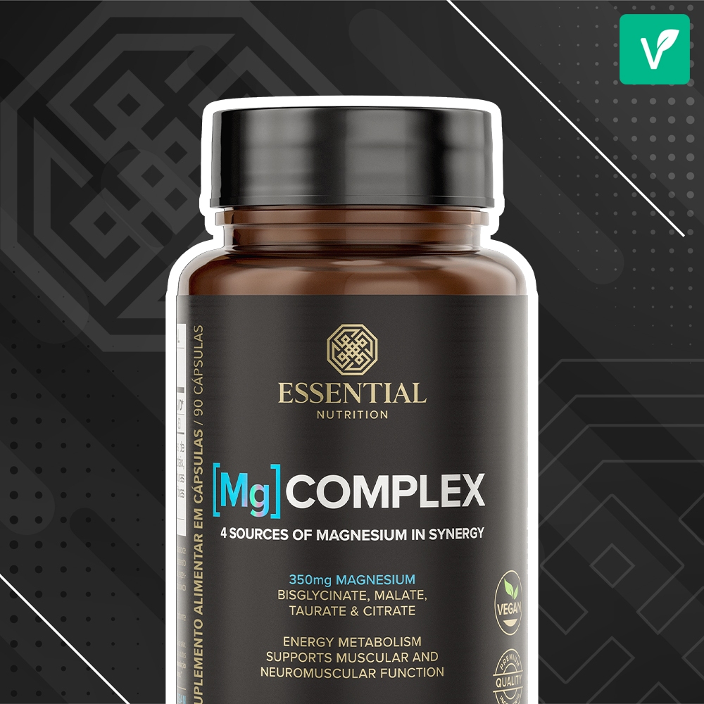 MG Complex (90 Cápsulas) Essential Nutrition | Shopee Brasil