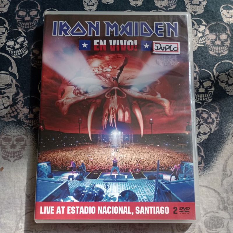 DVD IRON MAIDEN - EN VIVO!! | Shopee Brasil