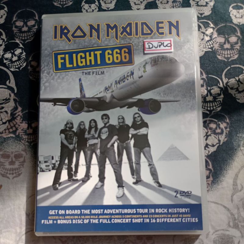 DVD IRON MAIDEN - FLIGHT 666 | Shopee Brasil