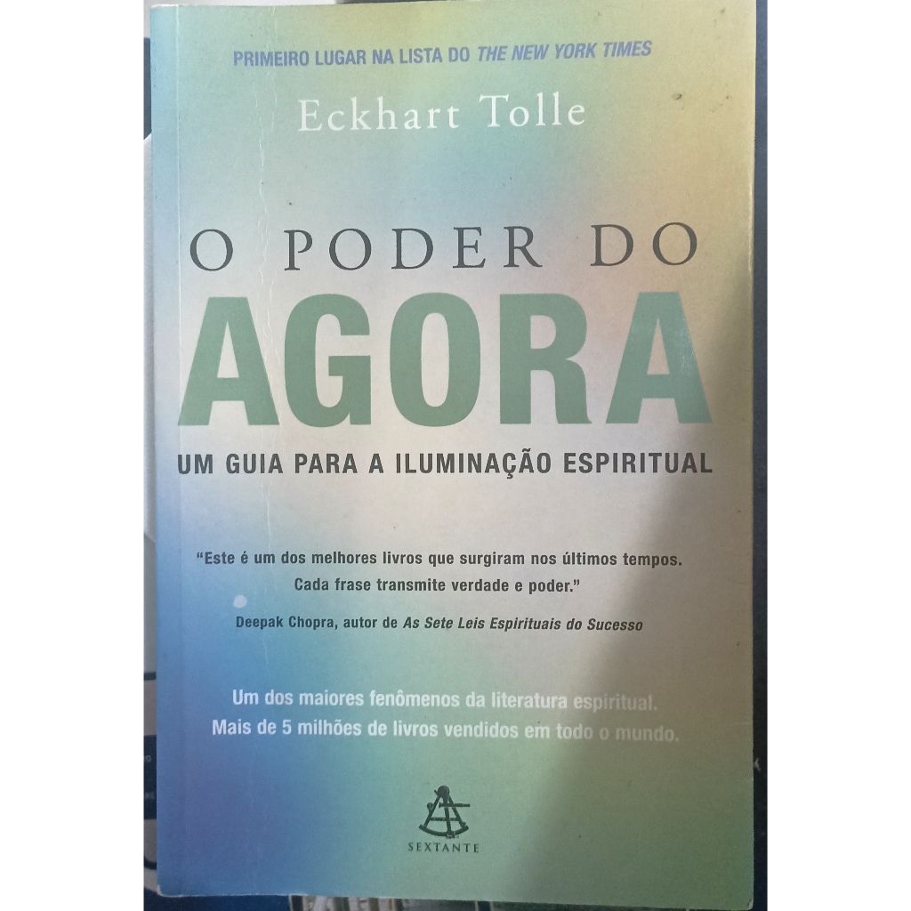 O Poder do Agora por Eckhart Tolle | Shopee Brasil