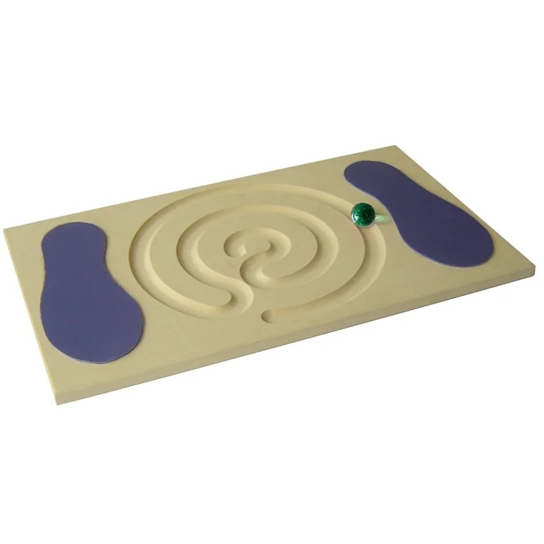 Prancha Equilibrista Brinquedo Educativo Equilibrio Espiral Em Madeira ...