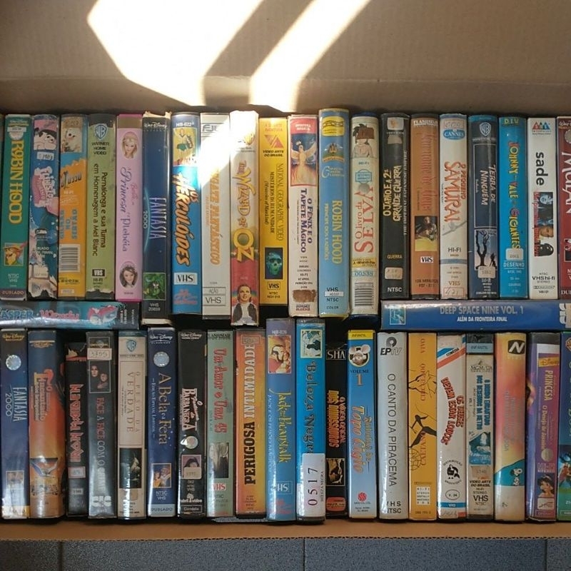 Fitas VHS Diversas | Shopee Brasil