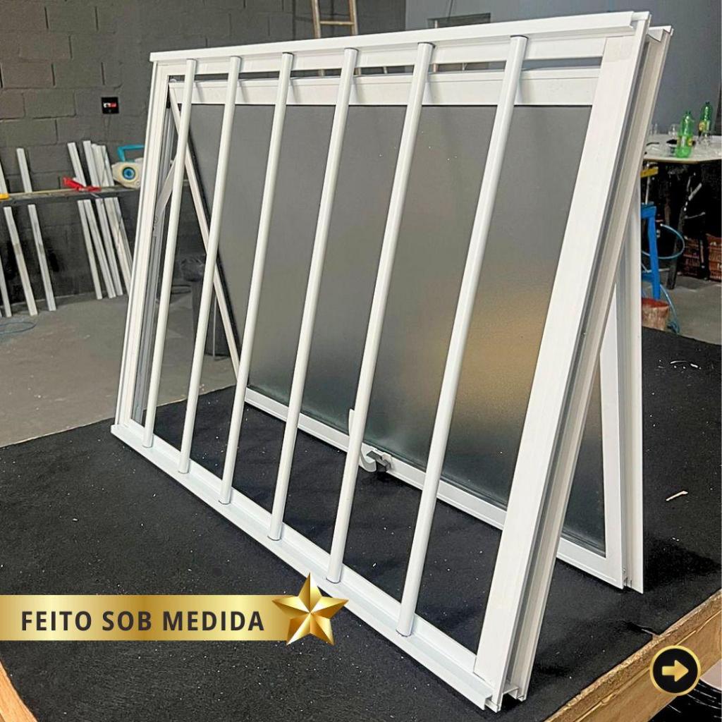 MAXIM AR COM GRADE 60x60 - Janela de banheiro | Shopee Brasil