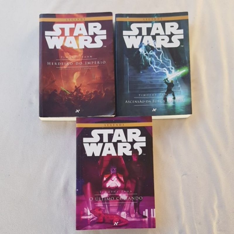 Livros Trilogia Thrawn - Star Wars Legends / Timothy Zahn | Shopee Brasil
