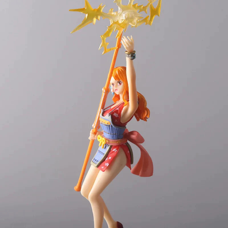 Nami Anime Action Figure Toy Modelo, Weather Stick, Bola De Espuma De ...