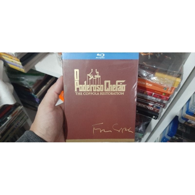 Blu-ray O Poderoso Chefão - Trilogia - The Coppola Restoration | Shopee ...