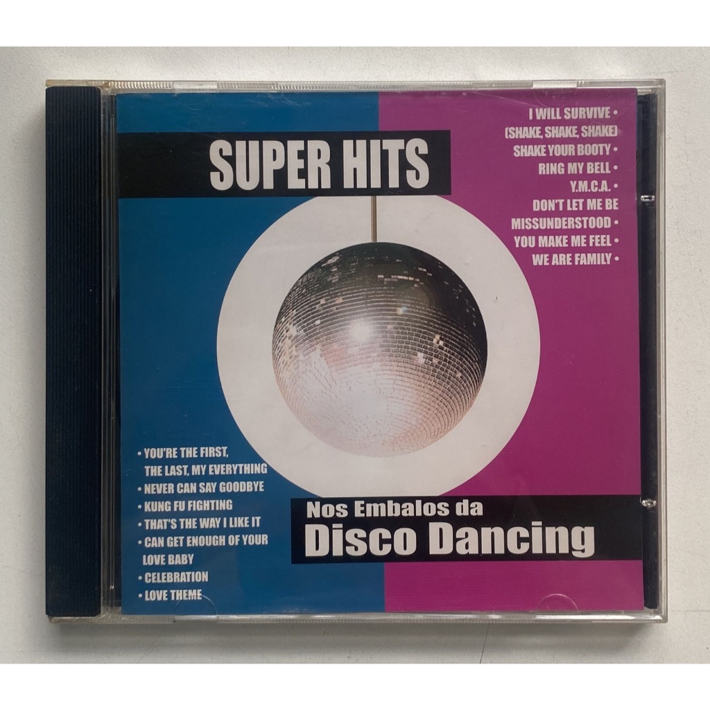 CD Original - Super Hits - No Embalo da Disco Dancing | Shopee Brasil
