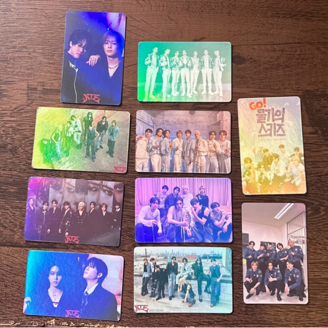Photocards Holográficos Fanmade ATE Unit/Grupo Stray kids | Shopee Brasil