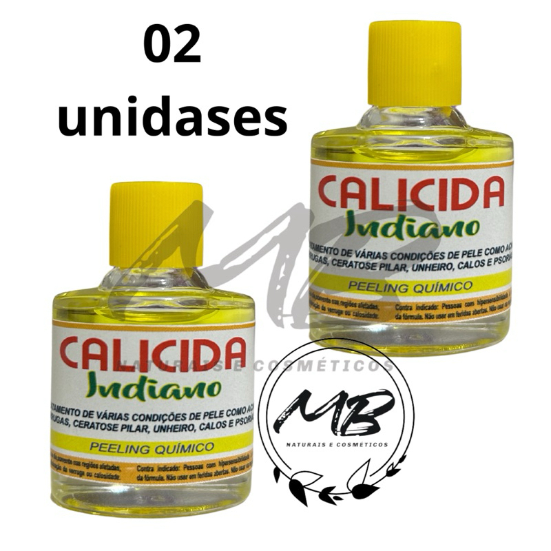 02 Calicida da Índia (acnes, verrugas, calos) | Shopee Brasil