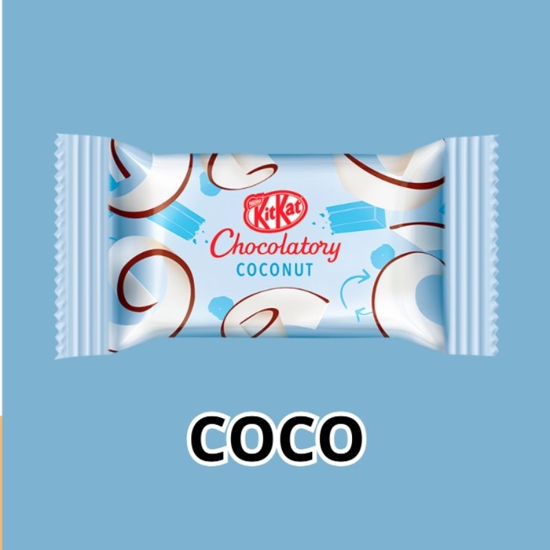 CHOCOLATE KIT KAT 1 UNIDADE SABORES: MENTA, BANANA, ABACAXI, ALGODÃO ...