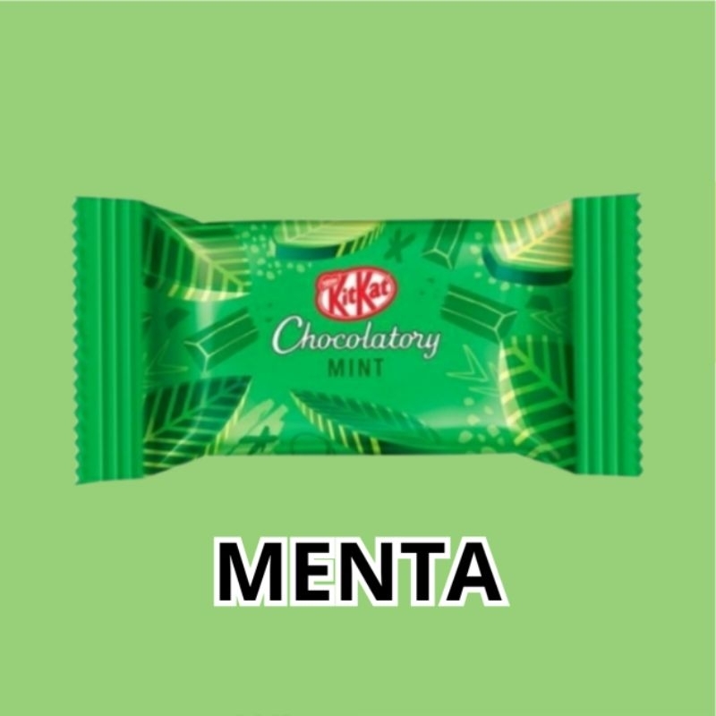 CHOCOLATE KIT KAT 1 UNIDADE SABORES: MENTA, BANANA, ABACAXI, ALGODÃO ...