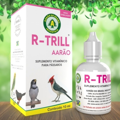 R-TRILL 10ml - AARÃO - Tratamento contra rouquidão | Shopee Brasil