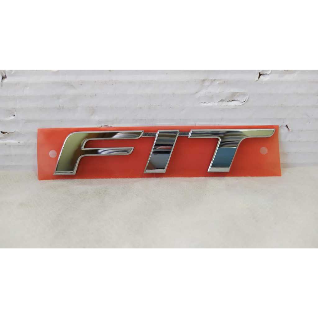 EMBLEMA FIT DA TAMPA TRASEIRA HONDA FIT NOVO ORIGINAL | Shopee Brasil