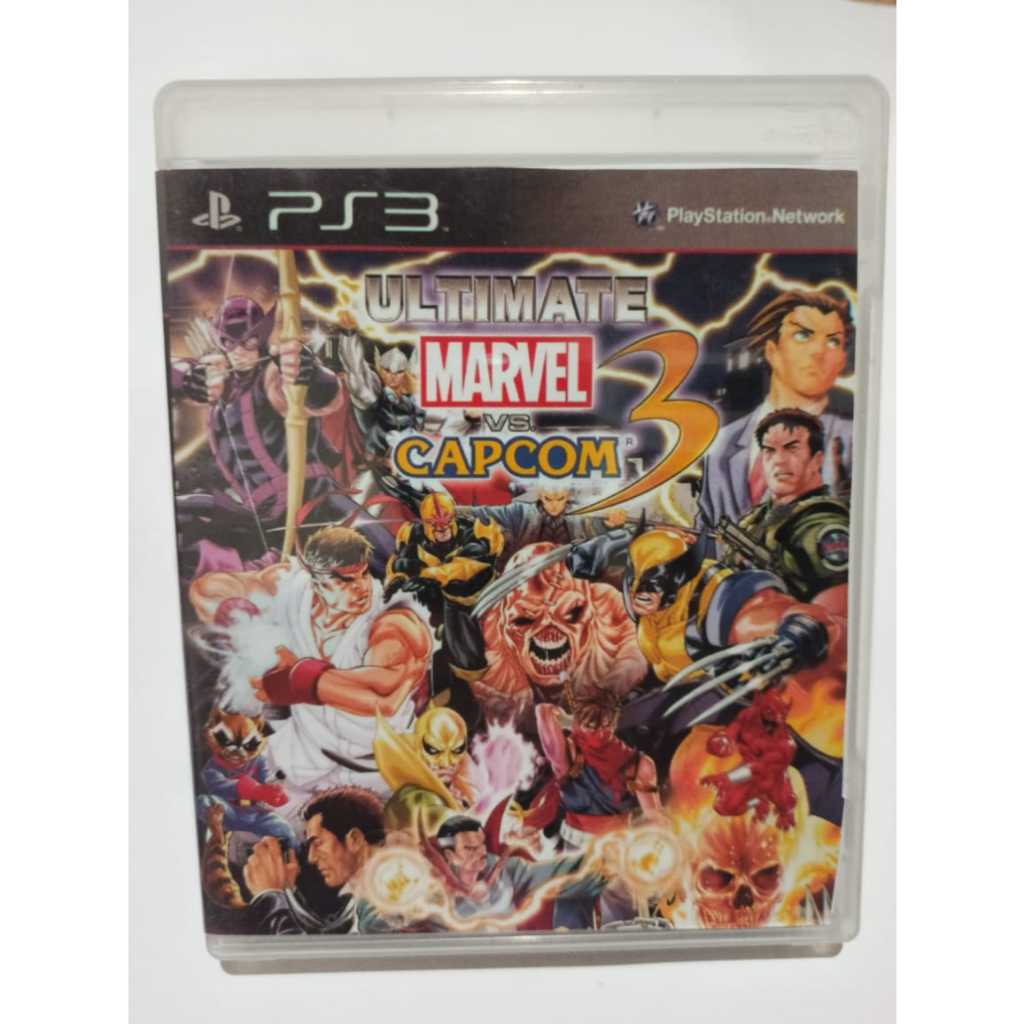 Ultimate Marvel Vs Capcom - Ps3 - Original | Shopee Brasil
