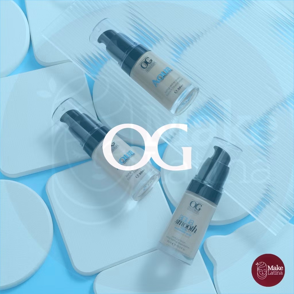 Base líquida OG Aqua Smooth H2O +Ácido Hialurônico - Outdoor Girl - 30 mL | Shopee Brasil