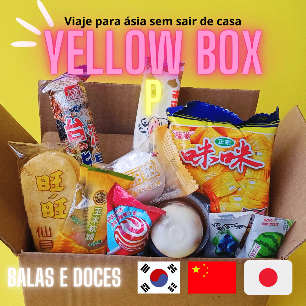 Yellow Box Explore Sabores Exóticos com Doces Importados Coreanos, Japoneses e Chineses 10 ...