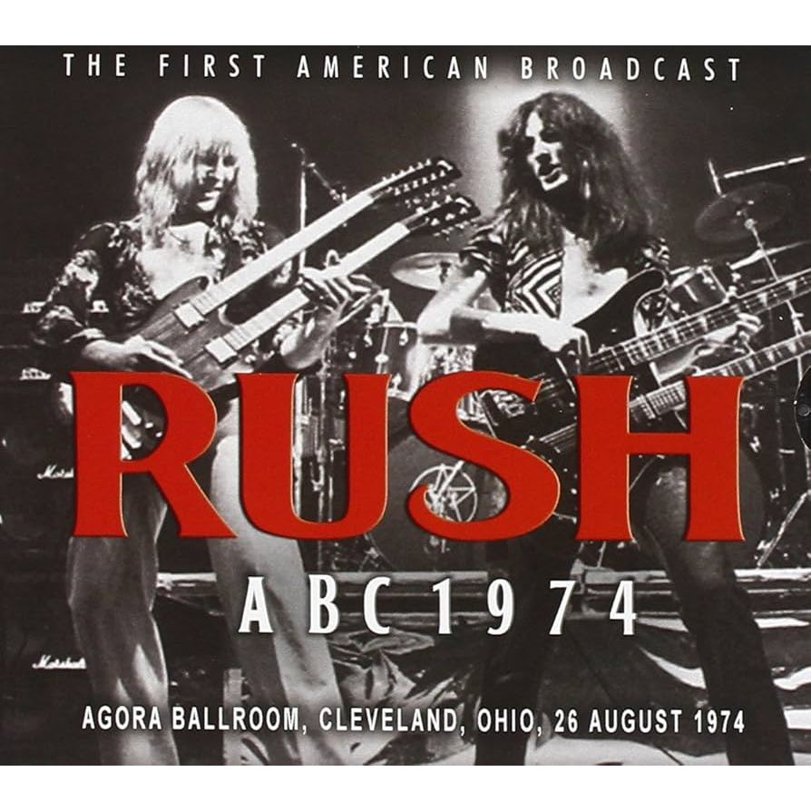 Rush CD ABC 1974 - First American Broadcast - Bootleg Version ...