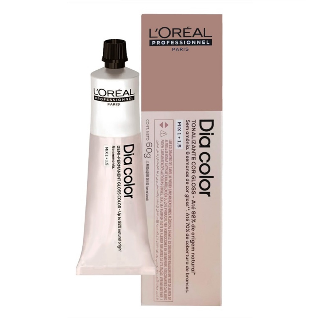 Tonalizante Dia Color 7.8 Louro Marrom Loreal 60g | Shopee Brasil