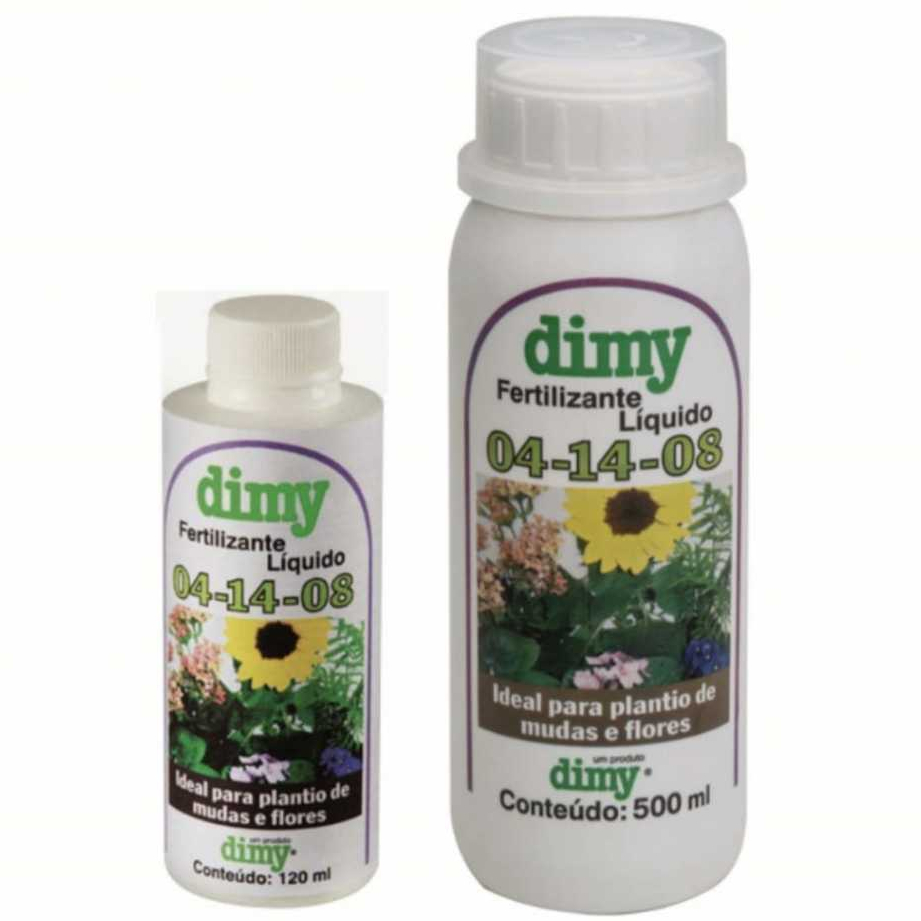 Fertilizante NPK 04-14-08 Liquido Concentrado Dimy Jardinagem Flores e ...