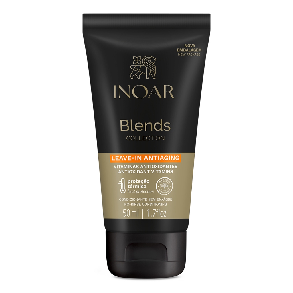 Leave-in Inoar Blends Proteção Térmica 50ml | Shopee Brasil