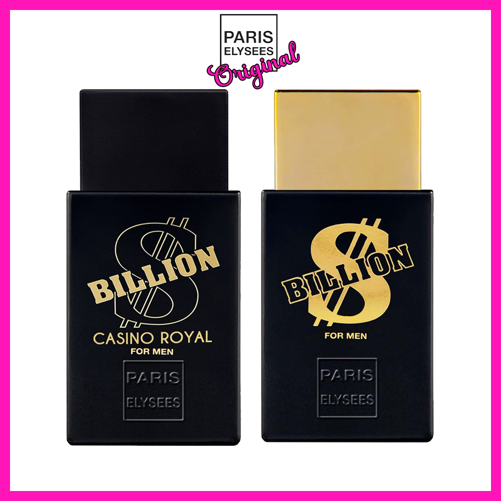 Paris Elysees Perfume Billion 100ml (Bilion Dólar Casino Royal, Bilion ...