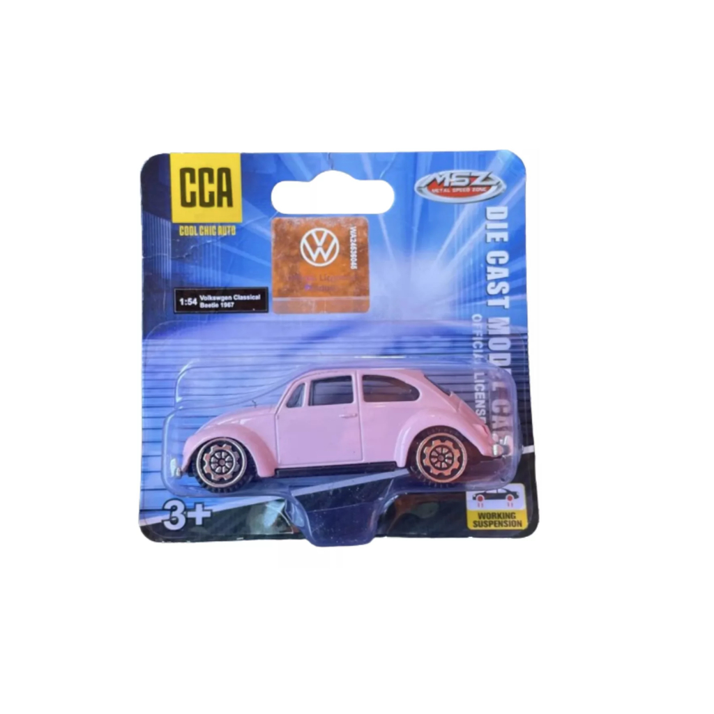 Veículo Miniatura Cool Chic Auto - Volkswagen Fusca Rosa | Shopee Brasil