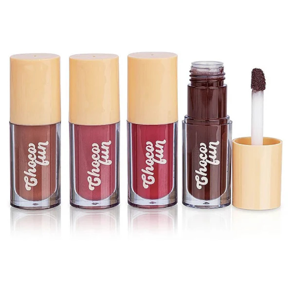 Kit de Gloss Tint Cream Choco Fun Fenzza | Shopee Brasil