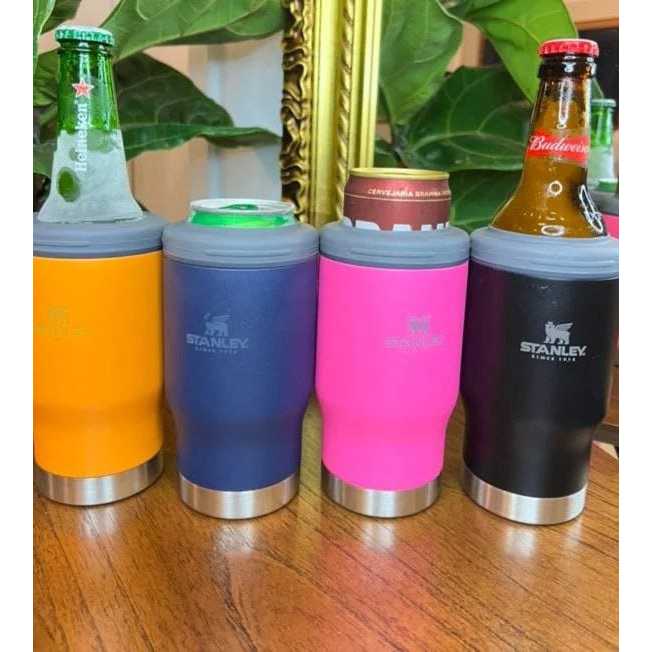 Copo Térmico Stanley 5 em 1 Porta Lata Porta Long Neck | Shopee Brasil