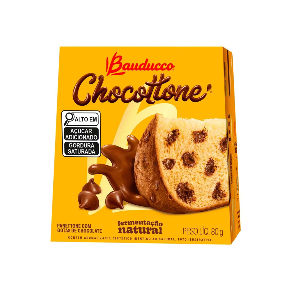 Chocottone Bauducco Chocolate Chocotone 400g | Shopee Brasil