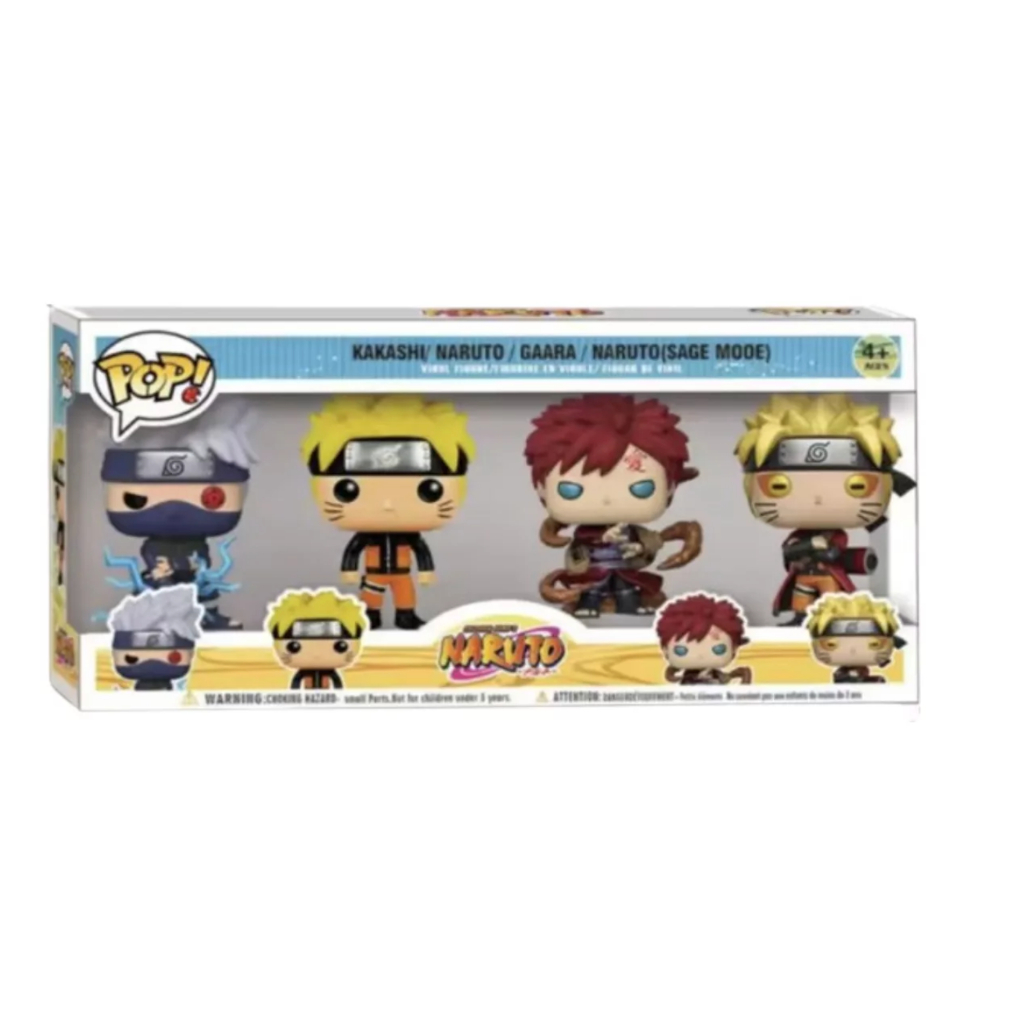 Funko Pop Naruto - Set C/4 Bonecos Bootleg | Shopee Brasil