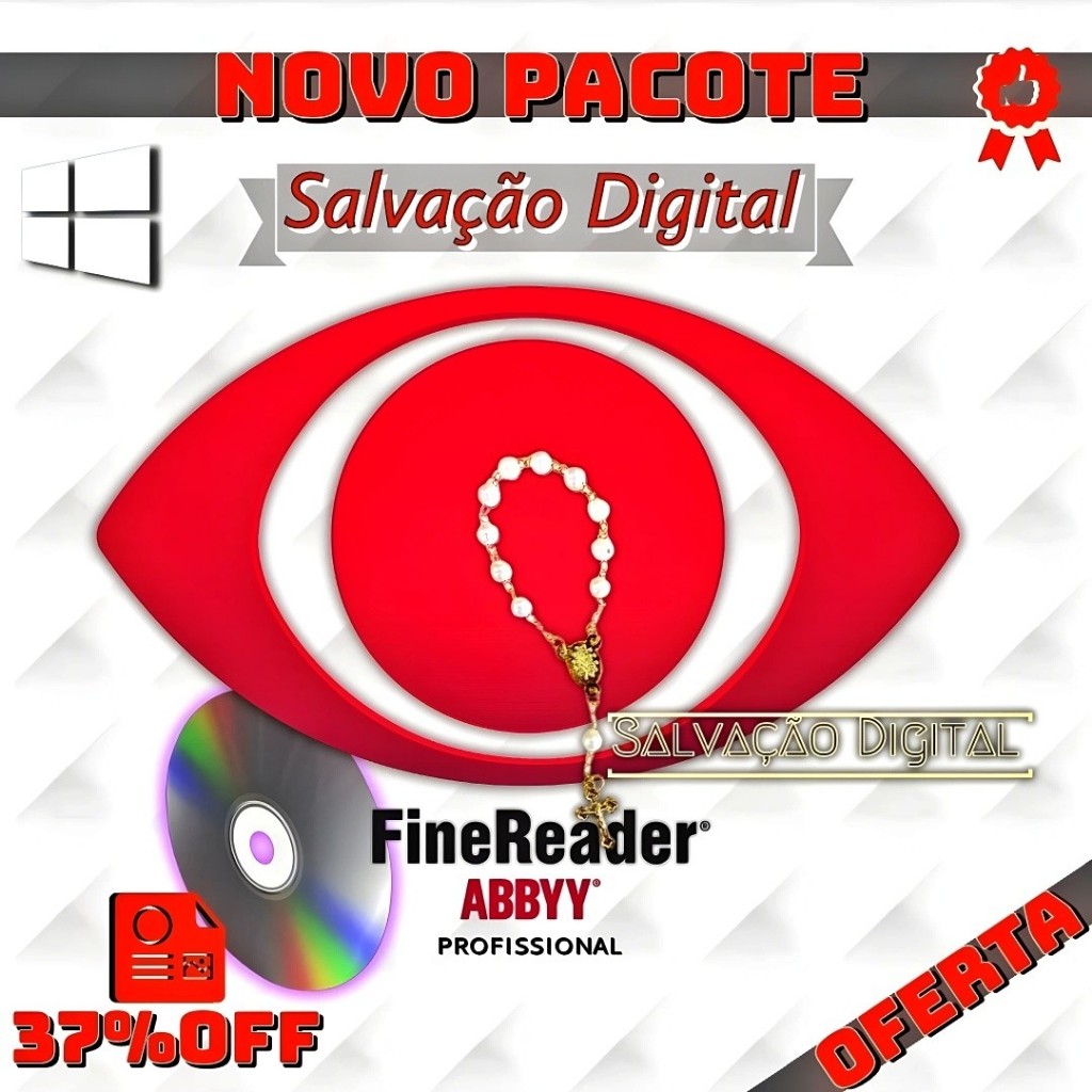 CD DVD BDL - ABBYY Finereader PROF Fine Reader 2025 | Shopee Brasil