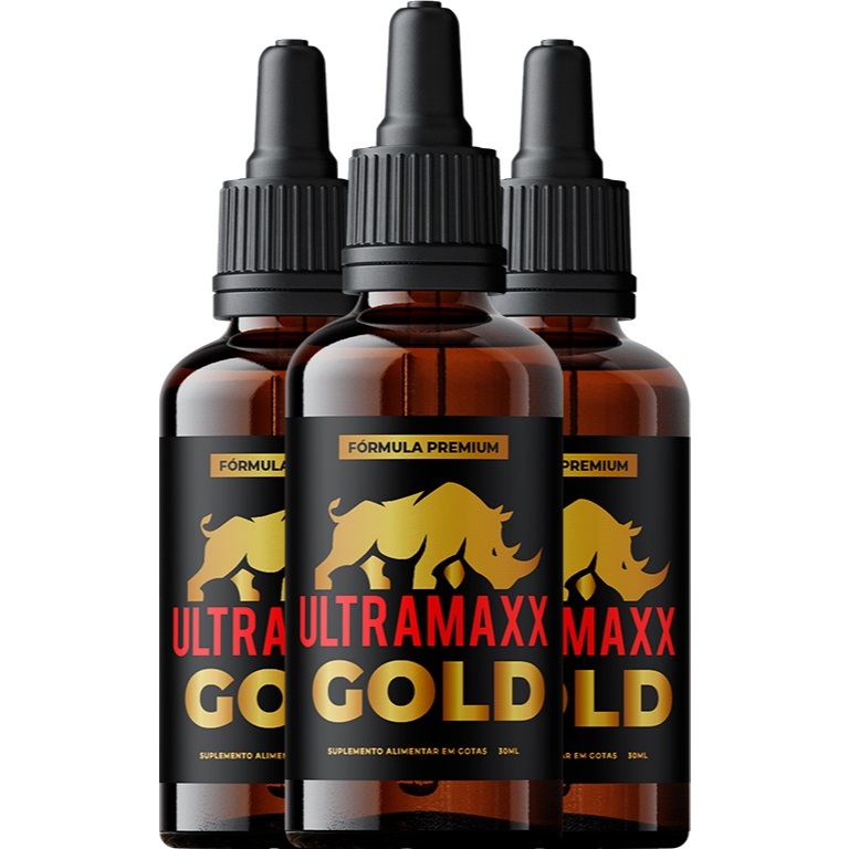 KIT 3 unidade Ultramaxx Gold Original 30 Ml - Formula Ultra Consentrada ...