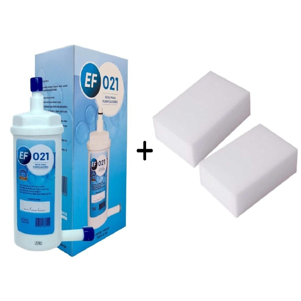 Kit Filtro Refil EF021 Gioviale Lorenzetti + 02 Esponja Mágica | Shopee Brasil