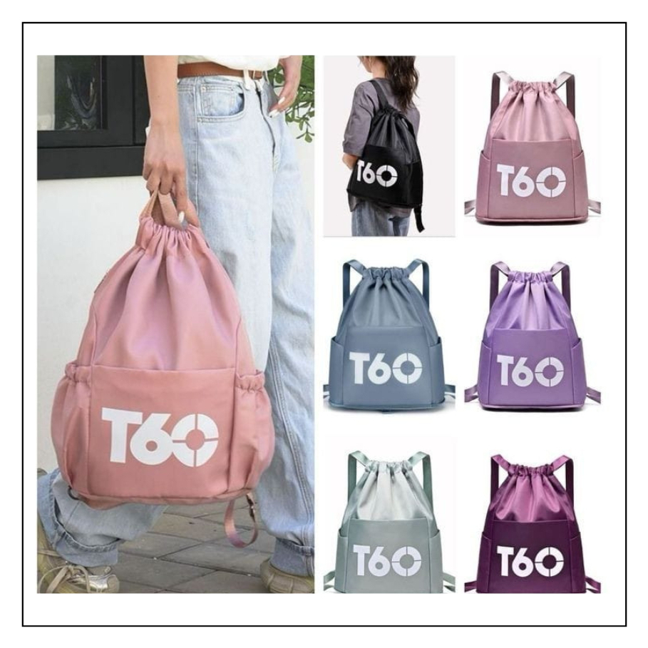 Mochila T60 Esportiva Masculina Feminina- Bolso Anti Furto | Shopee Brasil