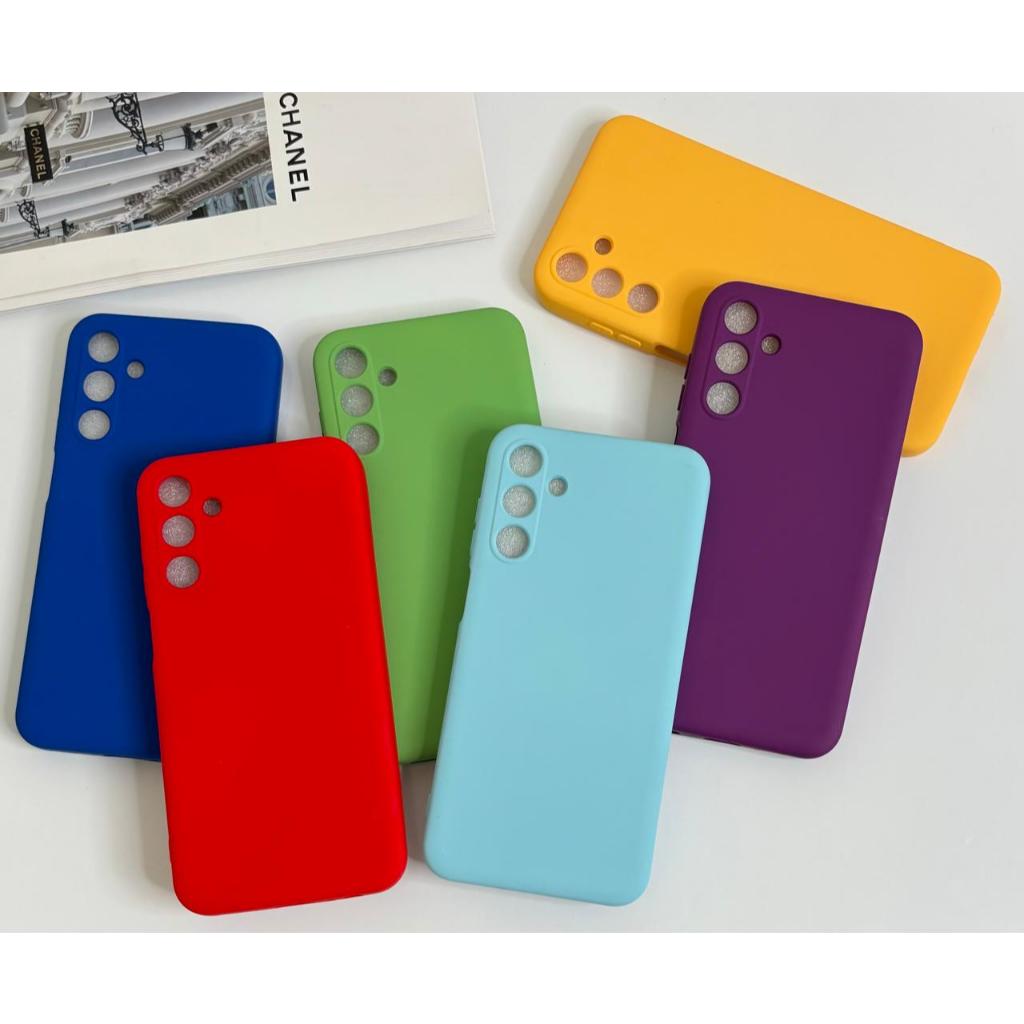 Kit Protetora Capa de Celular Samsung M15 + Película 3D Silicone Aveludado Capinha Case | Shopee ...