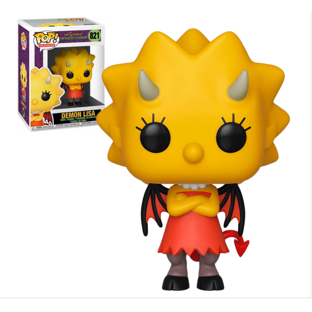FUNKO POP THE SIMPSONS TREE HOUSE OF HORROR - DEMON LISA 821 NOVO ...