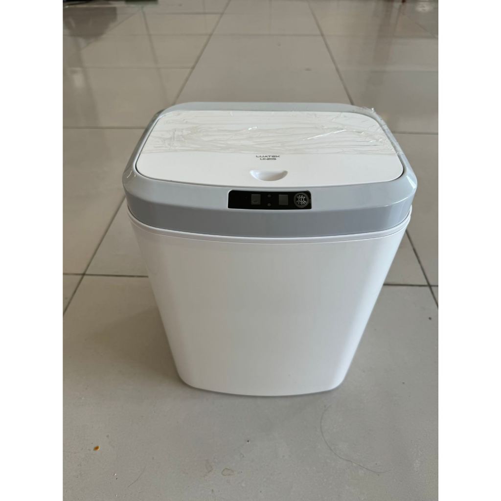 Smart Recycle Bin With Sensor ,15L Rechargeable Recycle Bin Office ...