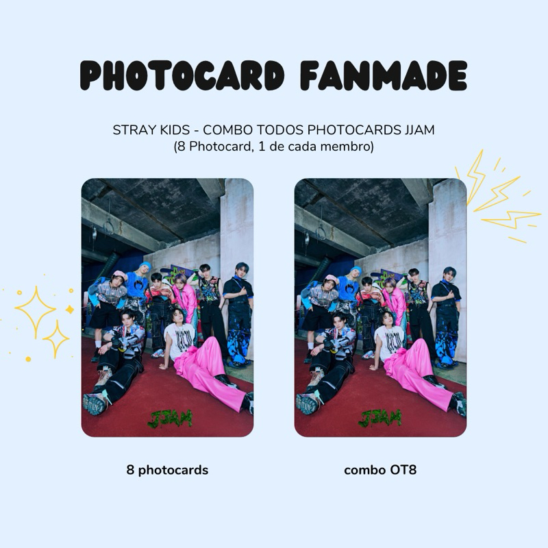 [FANMADE] Photocard era ATE - JJAM - OT8 (Hyunjin, Felix, Bangchan ...
